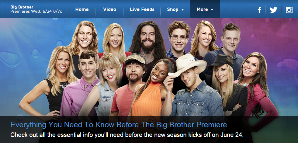 Buckle Up! Big Brother 17 Starts Tonight! – hobiebarnes.com